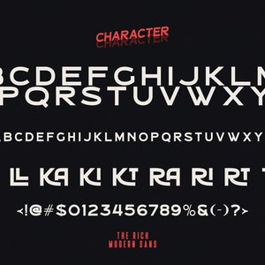 The Rich Typeface, Organic Font, Retro Font, Vintage Font, Modern Font ...