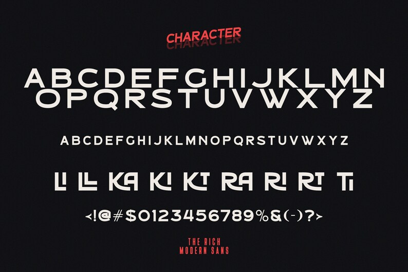 The Rich Typeface, Organic Font, Retro Font, Vintage Font, Modern Font ...