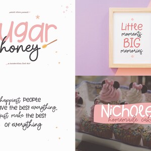 Cute Craft Font Bundle, Procreate Font, Canva Font, Cricut Fonts ...