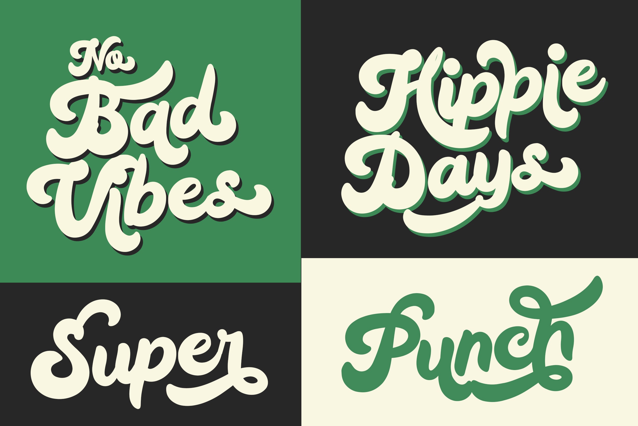 Milo Bold Script, Branding Font, Retro Font, Vintage Font, Commercial ...