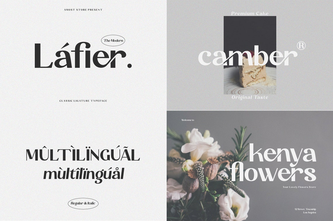 Modern & Classic Font Bundle, Cricut Font, Retro Font, Vintage Font ...