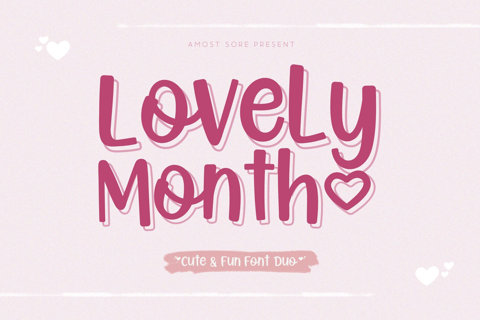 Lovely Month Handwritten Font Procreate Font Canva Font - Etsy