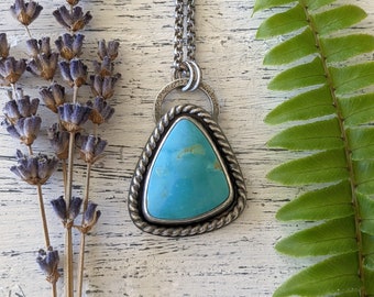 Fox Mine Turquoise Pendant - Etsy