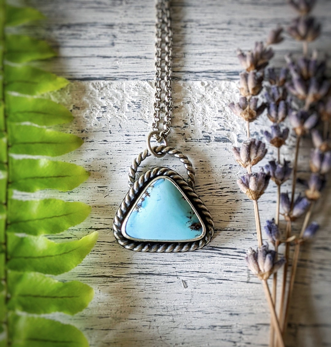 Golden Hills Turquoise Necklace - Etsy