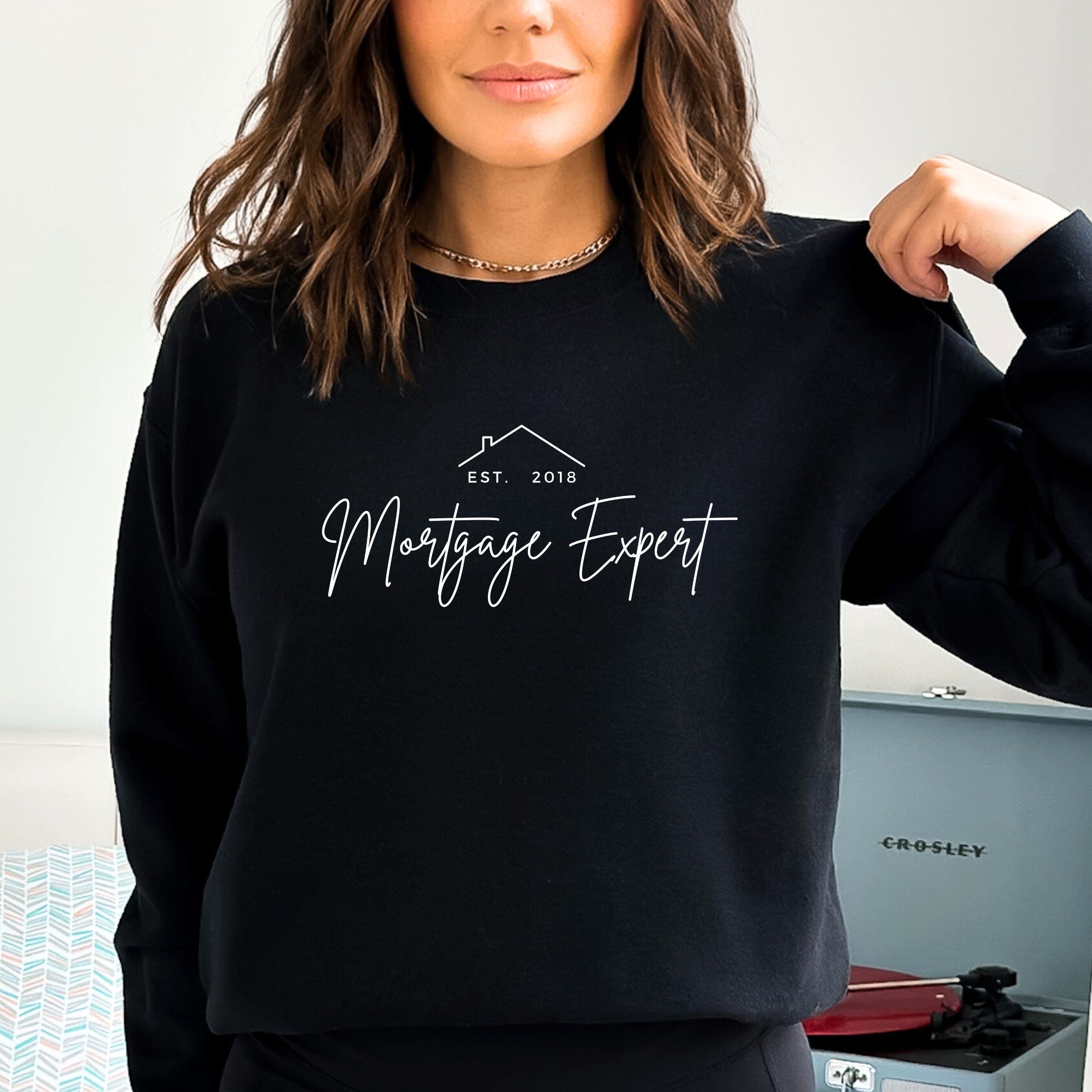 CUSTOM Mortgage Lender Shirt Loan Officer Sweatshirt Custom Mortgage ...