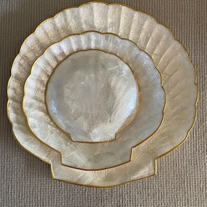 Capiz Shells Plates Pearl Plate Decorative Tableware - Etsy