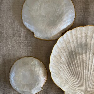 Capiz Shells Plates Pearl Plate Decorative Tableware - Etsy