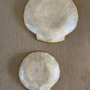 Capiz Shells Plates Pearl Plate Decorative Tableware - Etsy
