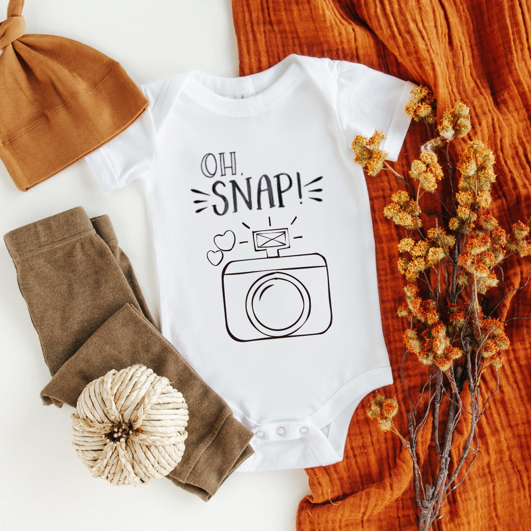 Oh Snap Onesie®, Baby Boy Gift, Unique Baby Gift, Hipster Baby Boy ...