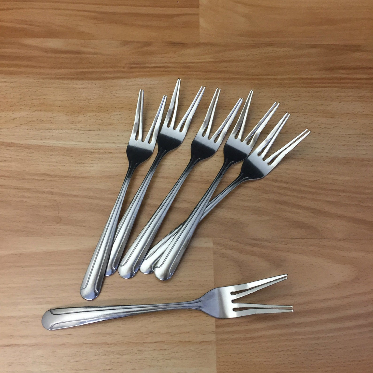 Set of 6 Handmade Pickled Onion / Cheese / Olive Forks by - Etsy