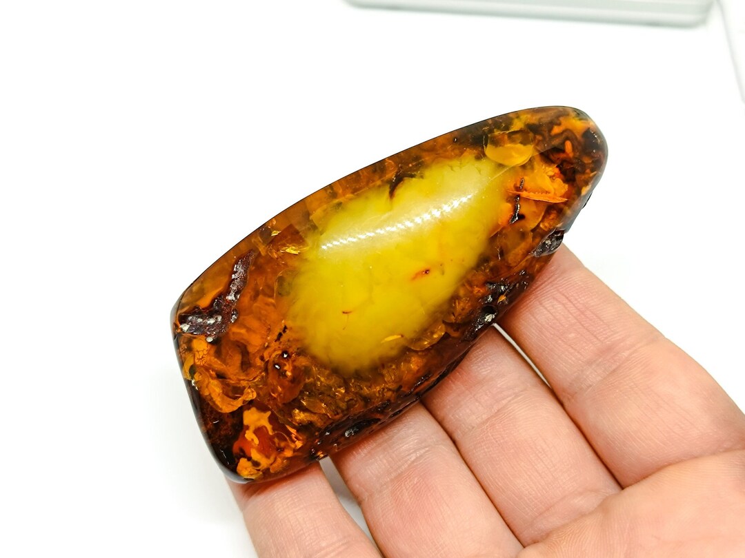53gr Massive Premium Amber Stone,collector's Piece, Amber for Museums ...