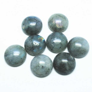 4x4 Mm Natural Labradorite Round Cabochon Loose Stone-blue - Etsy