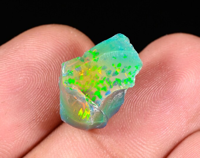 Opal Dry Rough, Ethiopian Black Opal Rough, Raw Black Opal, Black Opal ...