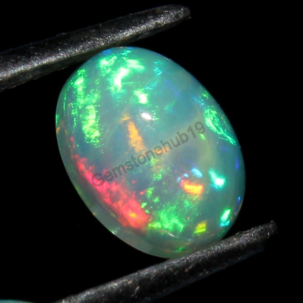 10x14 MM Natural Ethiopian Opal Lot White Opal Stone-Opal | Etsy