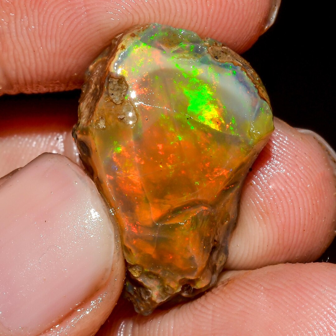 Opal,opal Rough,large Opal Rough,multi Fire Opal,opal Specimen, Big ...