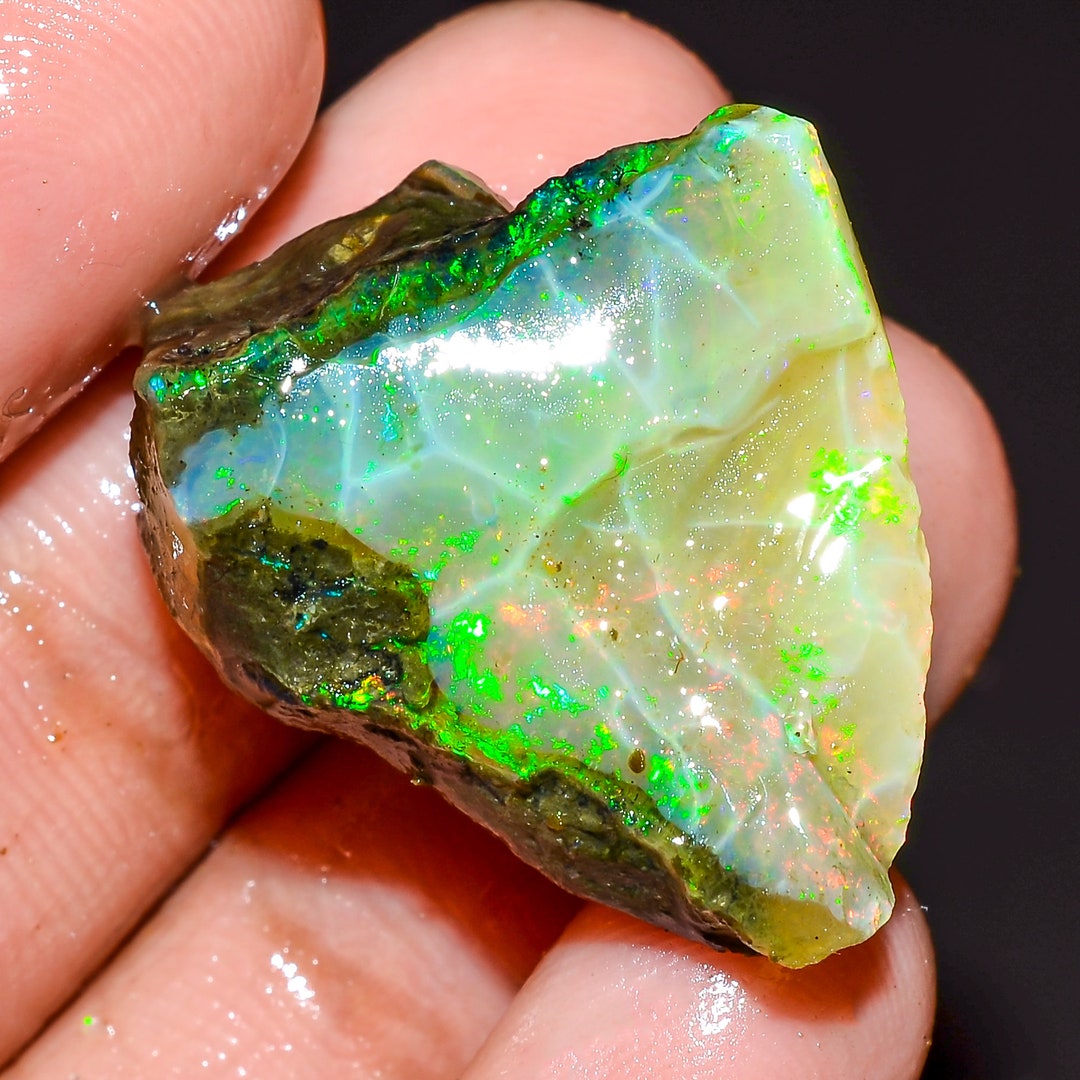 Ethiopian Opal Raw,opal Rough, Crystal Opal Rough, Big Opal Rough, Fire ...