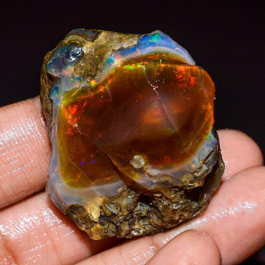 Ethiopian Opal Raw,opal Rough, Crystal Opal Rough, Big Opal Rough, Fire ...