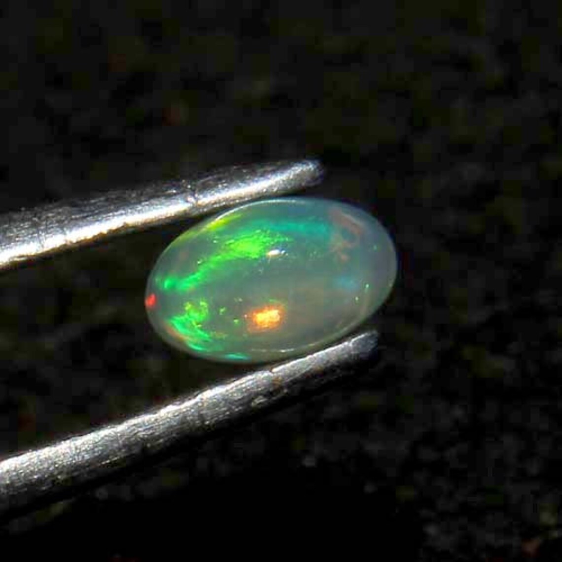 Fire Opal-4x5 Mm Opal 3 Pieces Lot-loose Opal-ethiopian Opal-oval Cabochon-natural Opal-opal ...