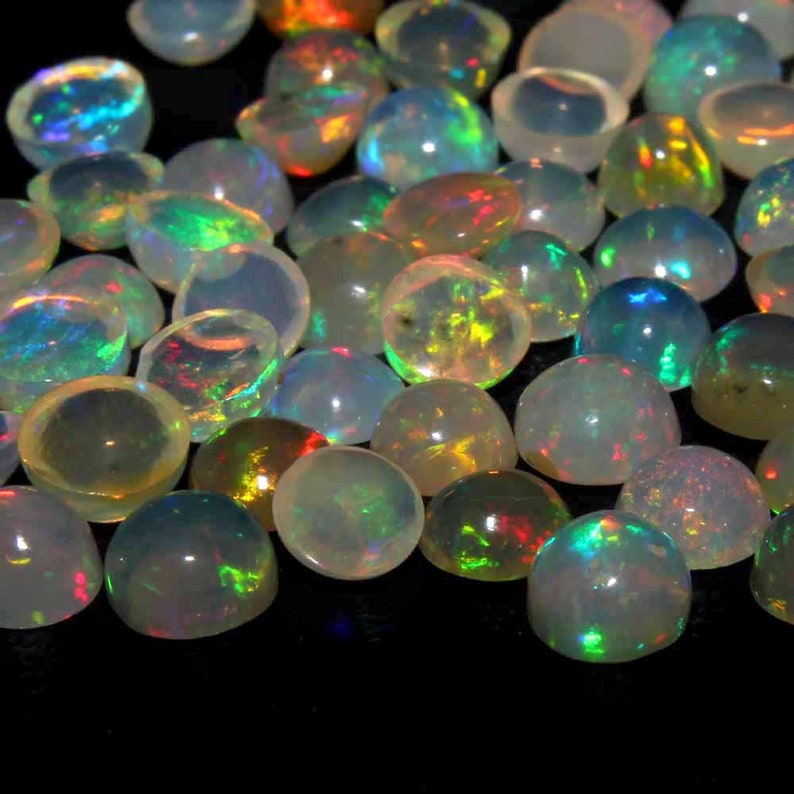 3 Mm to 8 Mm Opal Round-natural Opal Round Lot-round Opal | Etsy