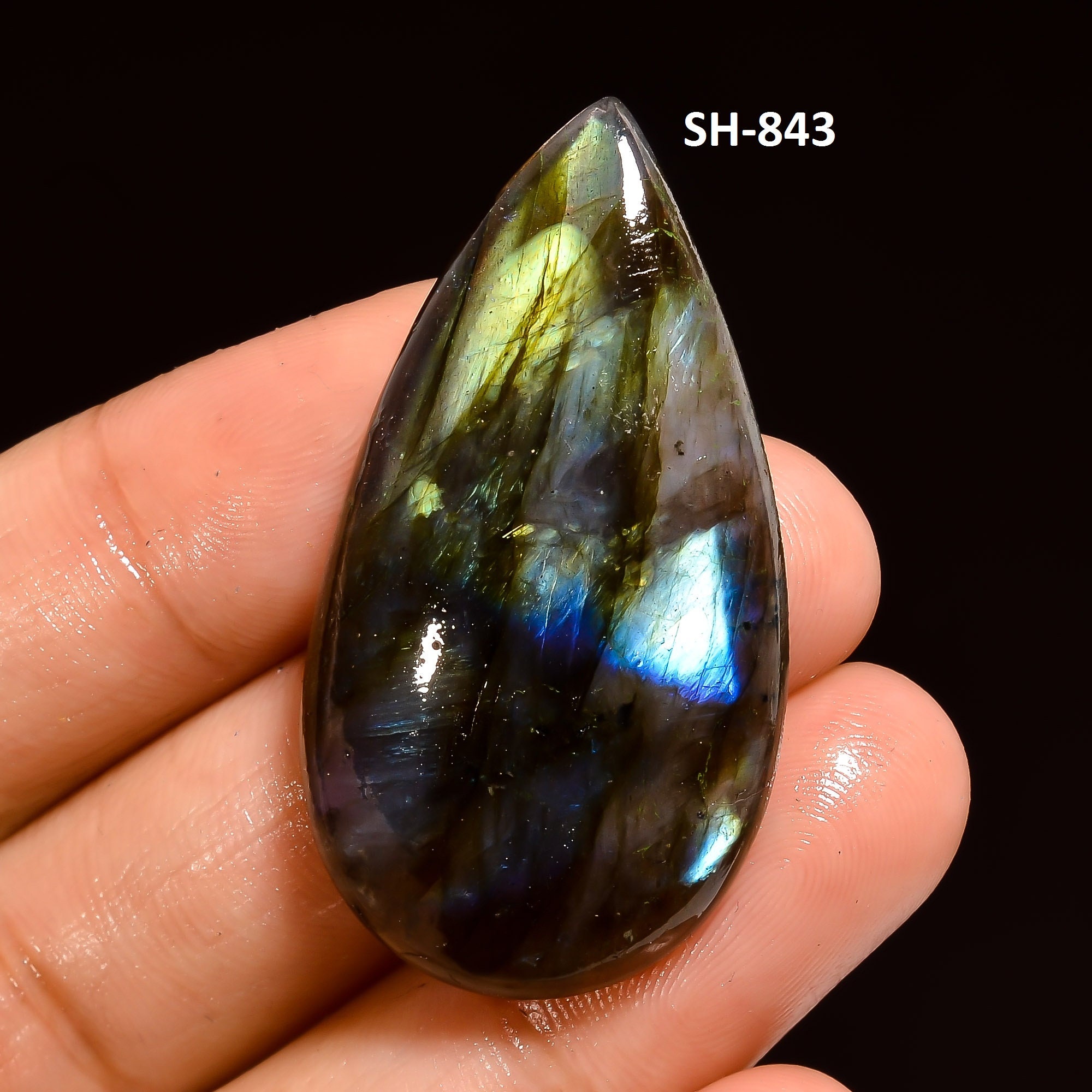 Beautiful Multi Fire Labradorite Mix Shape Cabochon Loose - Etsy UK
