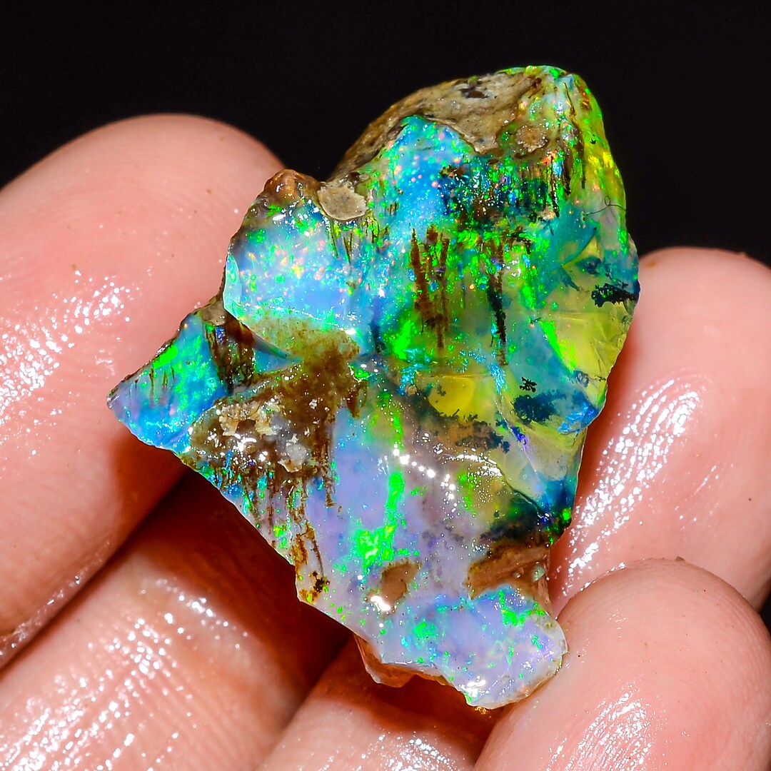 Ethiopian Opal Raw,opal Rough, Crystal Opal Rough, Big Opal Rough, Fire ...
