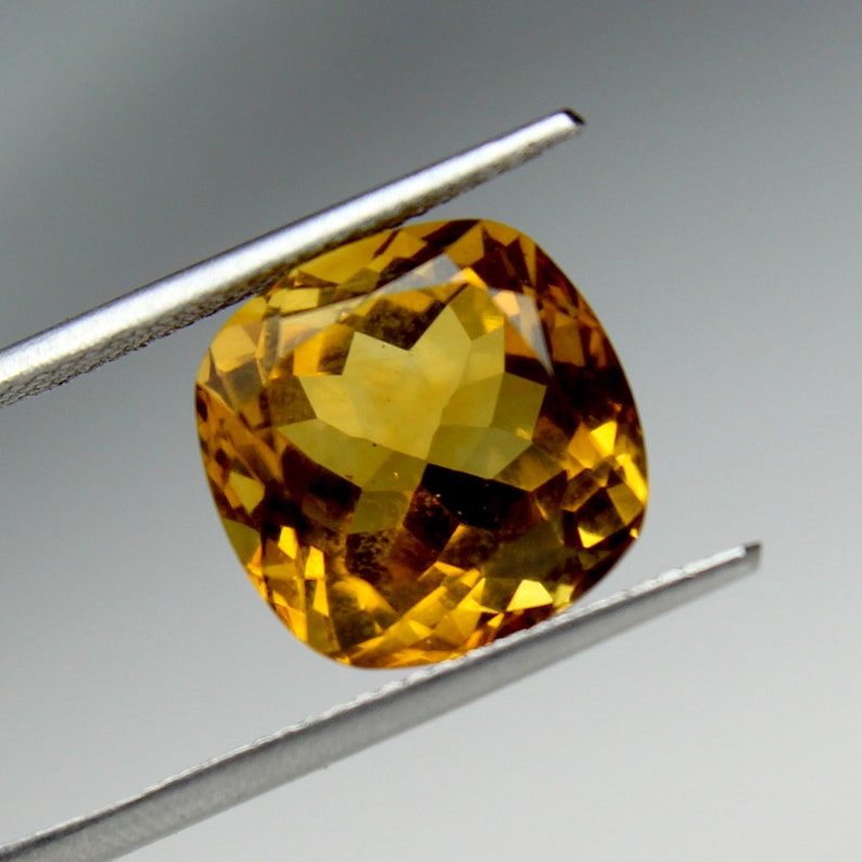 5x5mm Natural Yellow Citrine Stone Citrine Gemstone - Etsy