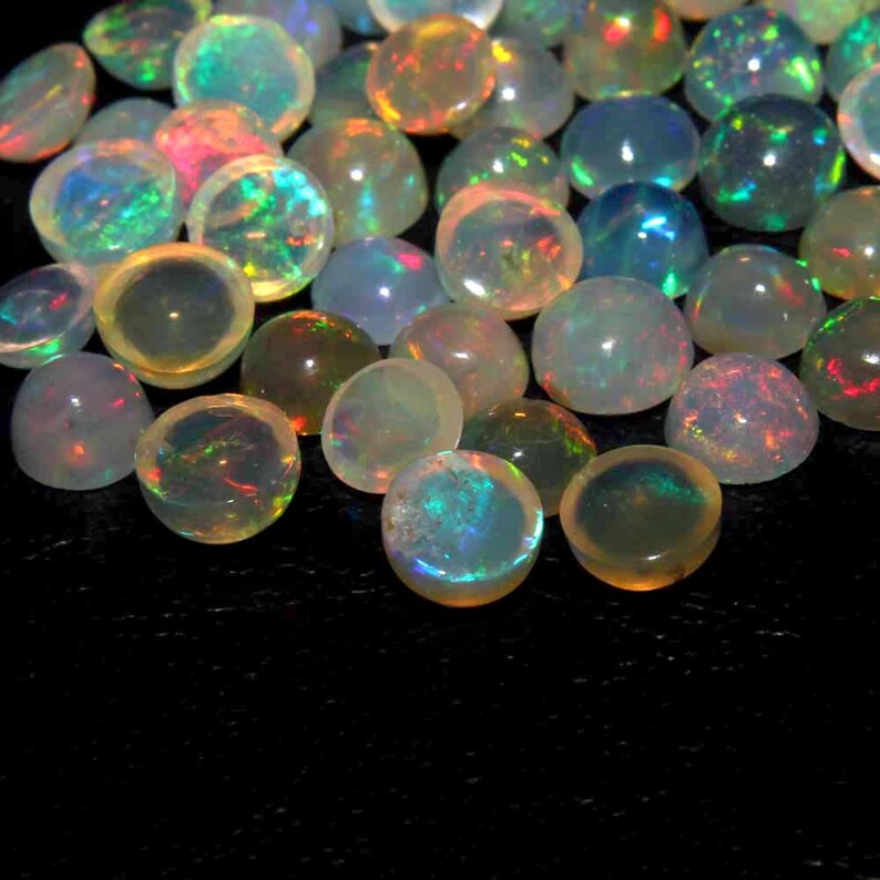 3 Mm to 8 Mm Opal Round-natural Opal Round Lot-round Opal | Etsy