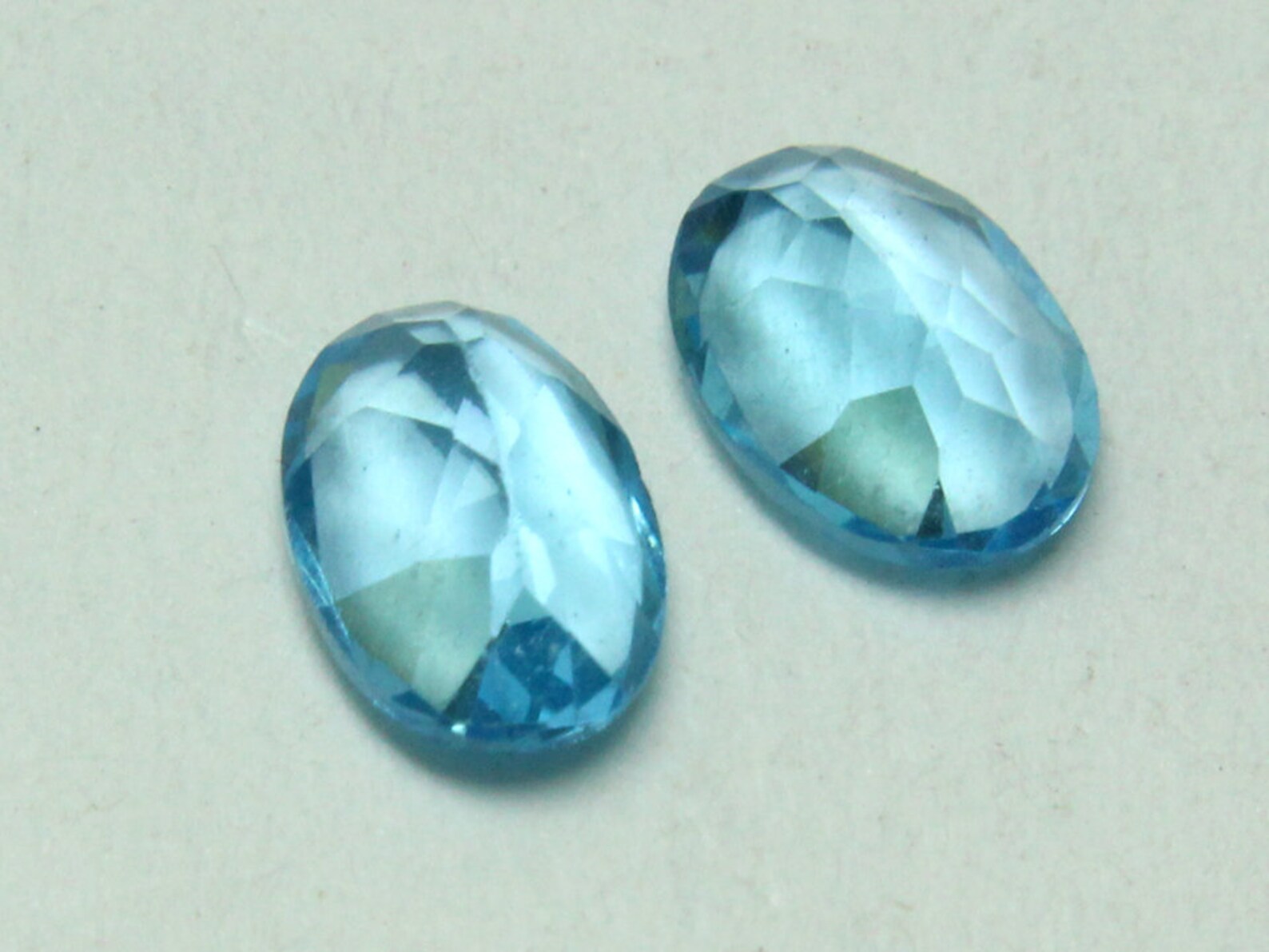 7x5mm Natural Blue Topaz Swiss Blue Topaz Blue Topaz - Etsy