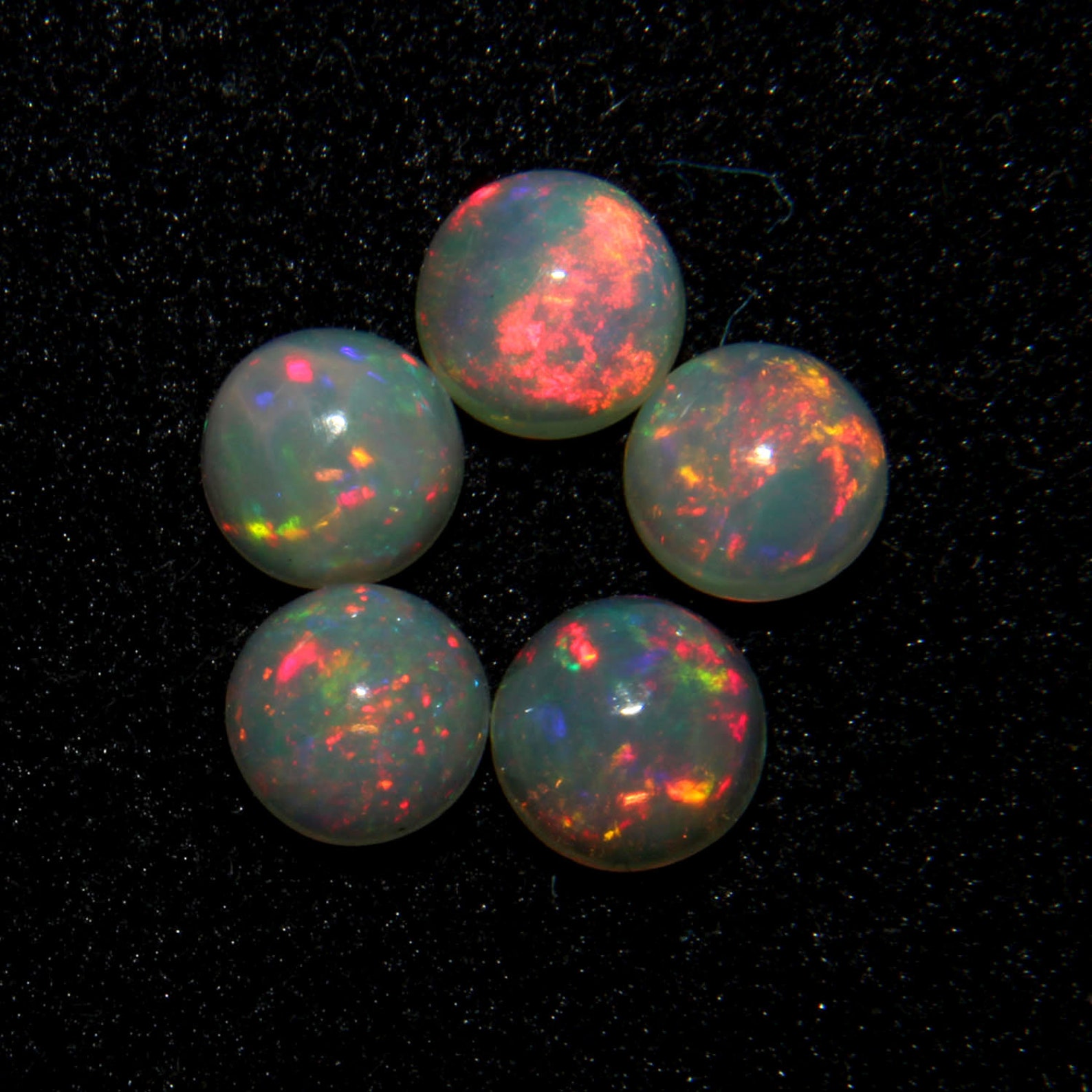 5 Pieces Opal-Natural Opal-Opal Lot-Opal Cabochon-Welo Fire | Etsy