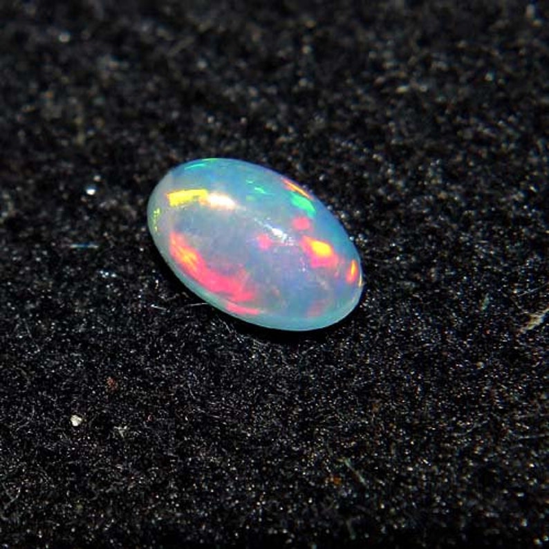 4x5 mm Natural Ethiopian Opal-Welo Fire Opal-Oval Opal | Etsy