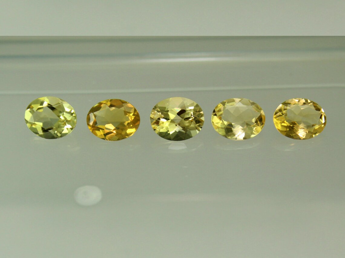 10x14mm Natural Yellow Citrine Stone Citrine Gemstone | Etsy