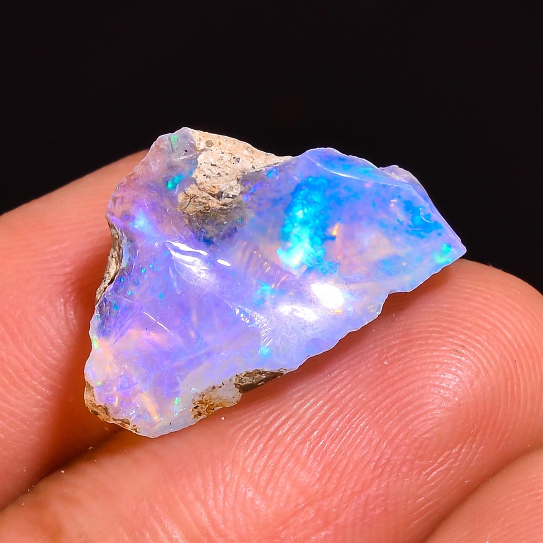 Opal Rough Gemstone, AAA Multi Fire Welo Fire Rainbow Colors Natural ...