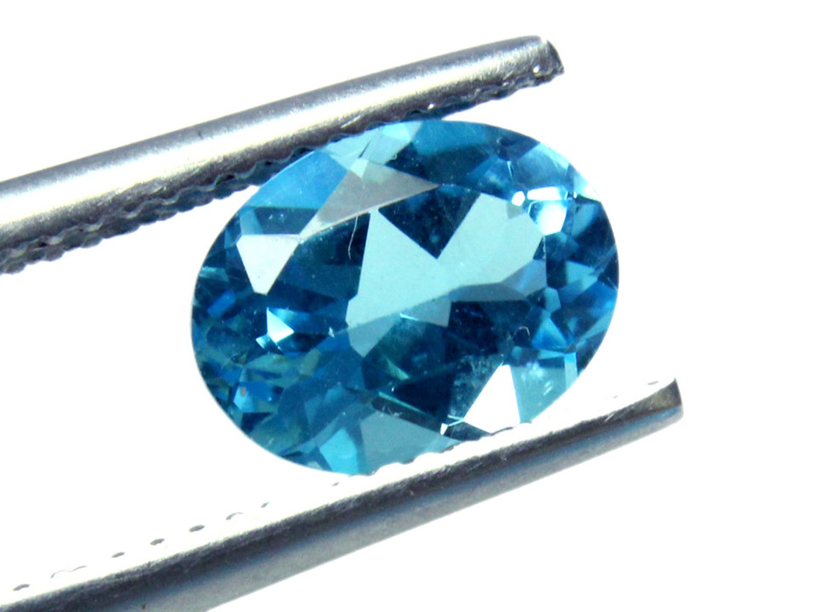 7x5mm Natural Blue Topaz Swiss Blue Topaz Blue Topaz - Etsy
