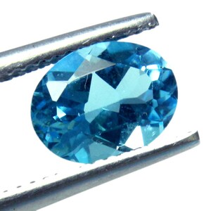7x5mm, Natural Blue Topaz - Swiss Blue Topaz - Blue Topaz - Blue Topaz ...