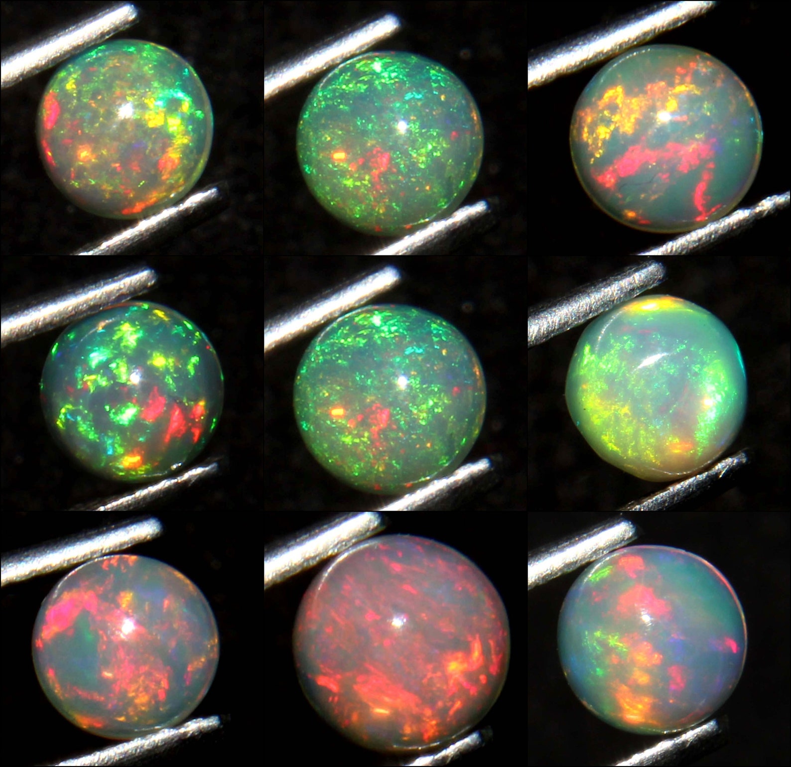 5x5 Mm Opal Round Lot-natural Opal Round Lot-round Opal | Etsy