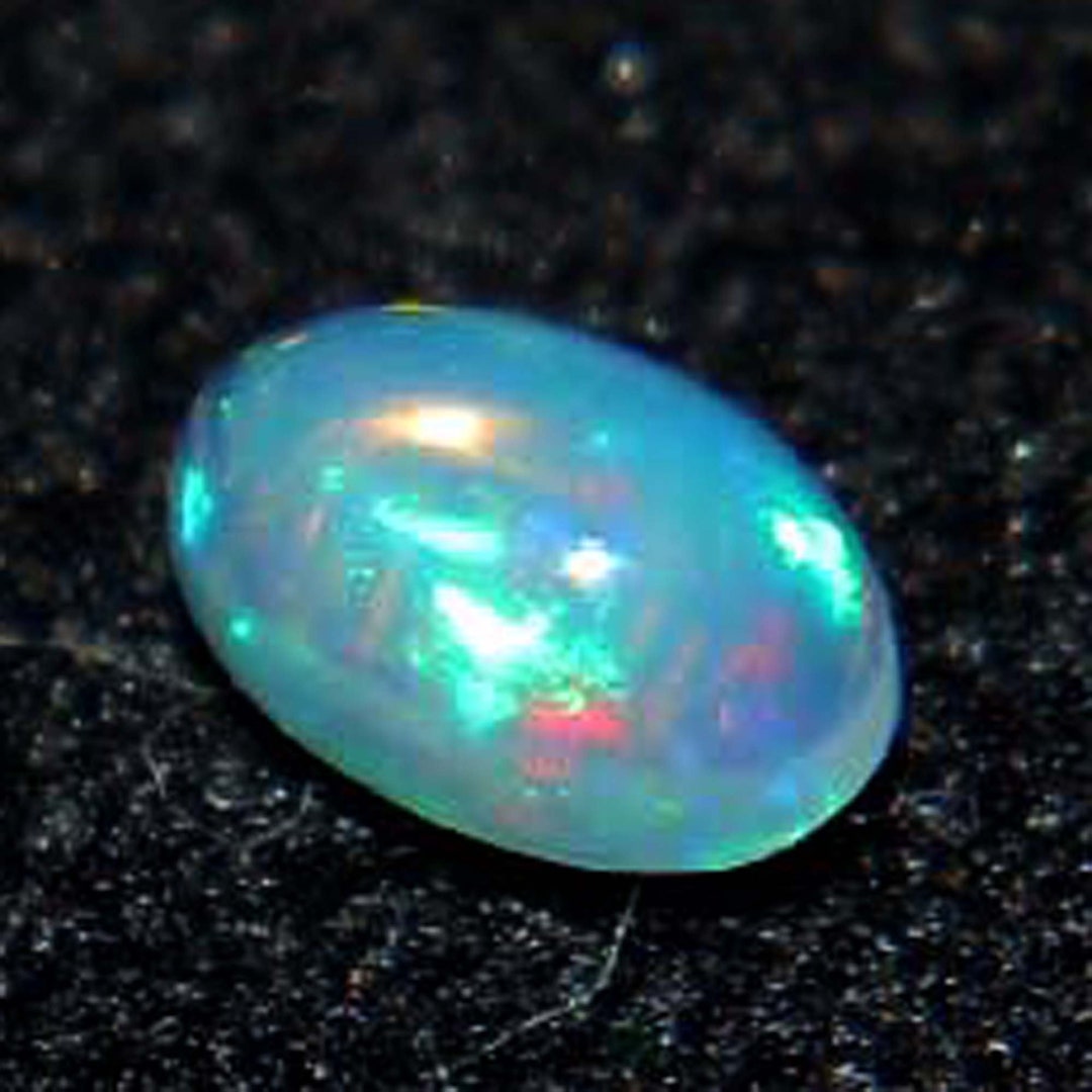 7x5 Mm Fire Opal-natural Opal-opal Cabochon-oval Cabochon Opal-loose ...