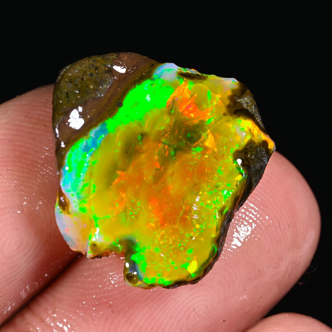 Opal Rough, Ethiopian Opal Rough, Big Opal Specimen Rough, Multi Fire ...