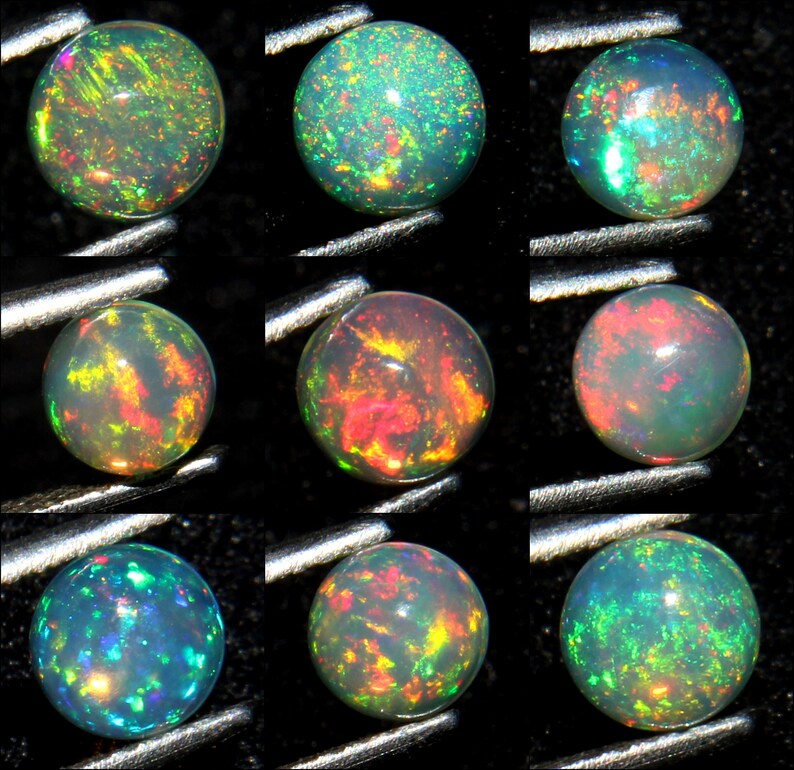 8 Mm Opal Round Lot-natural Opal Round Lot-round Opal - Etsy