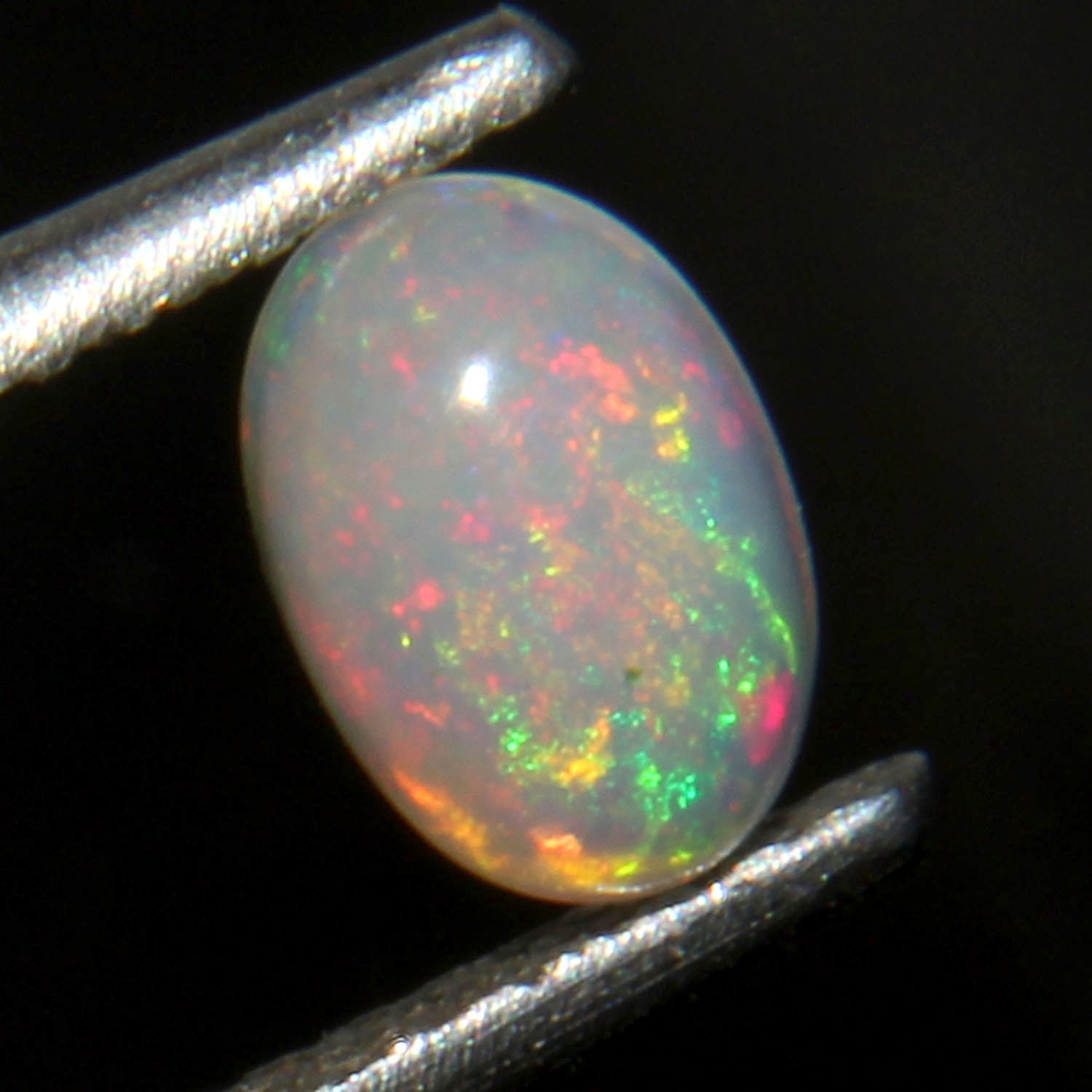 Opal 6x8 mm-Natural Opal-Ethiopian Opal-Multi Fire Opal-Opal | Etsy