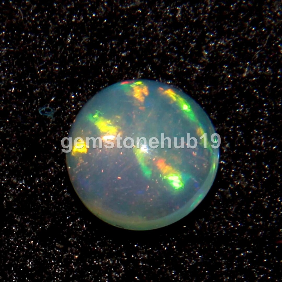 Echter Opal-Kalibrierter Edelstein-Opal Cabochon-Welo Feuer Opal ...