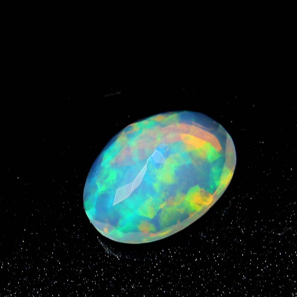 9x11 mm Loose Faceted Opal-Natural Faceted Oval Opal-Ethiopian | Etsy