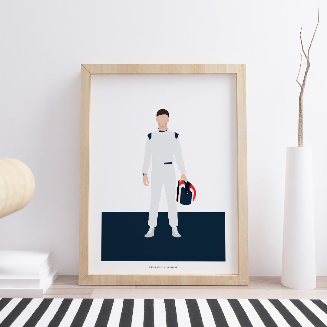 Pierre Gasly Formula 1. Poster Poster Print - Etsy