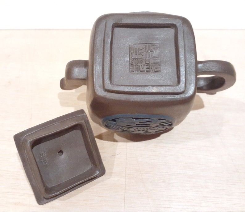 Chinese Zisha Double Wall Teapot With Open Work Side Panels - Etsy