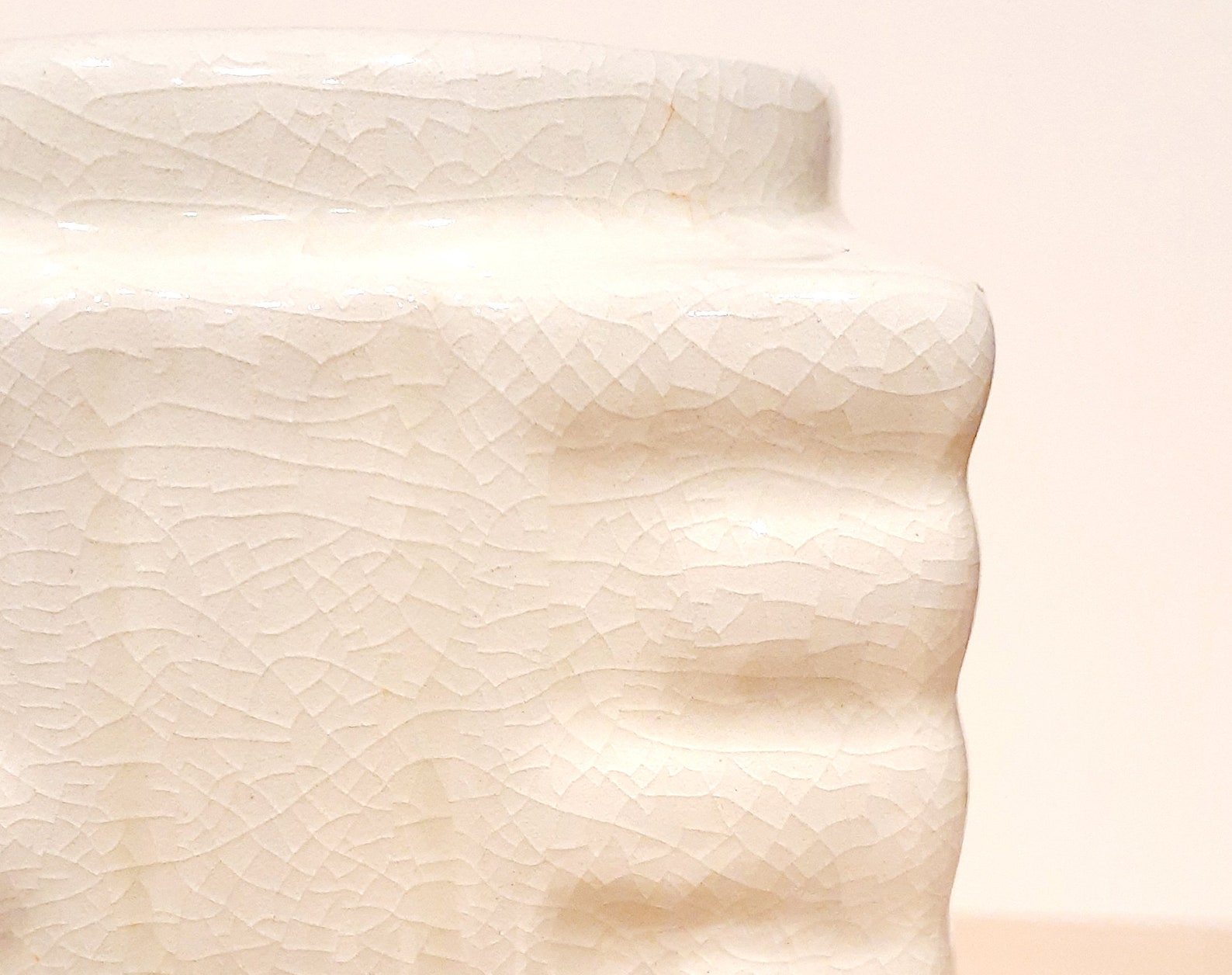 Chinese Guan Yao White Glaze Cong Vase - Etsy