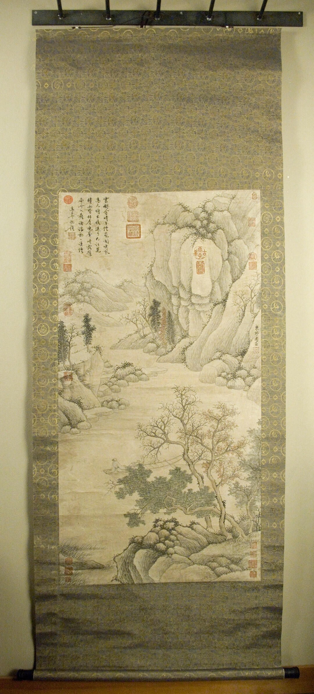 Chinese Landscape Scroll - Etsy