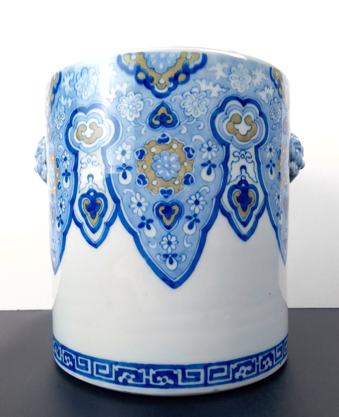 Chinese Porcelain Beast Head Handles Bitong - Etsy UK