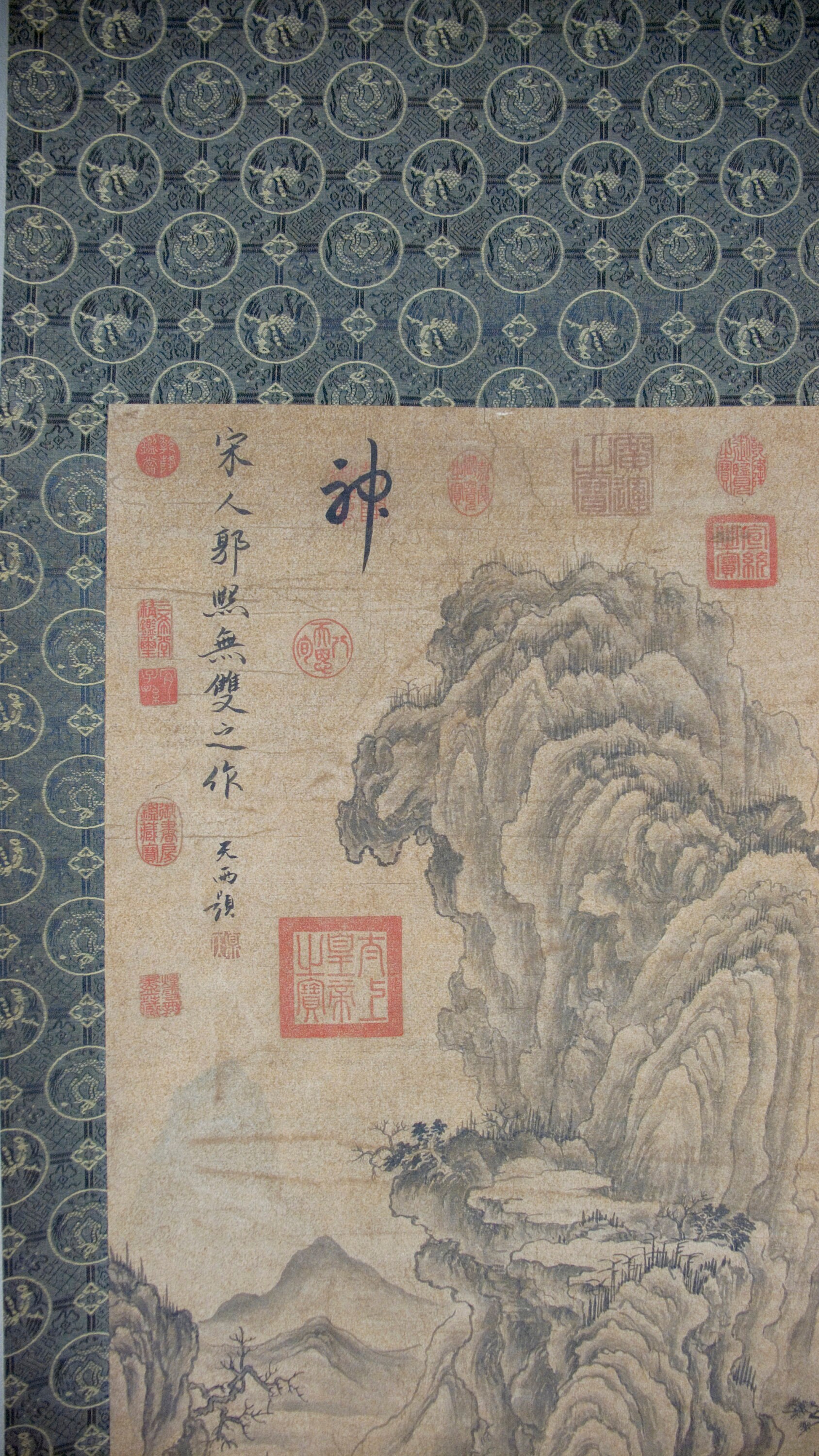 Chinese Landscape Scroll - Etsy