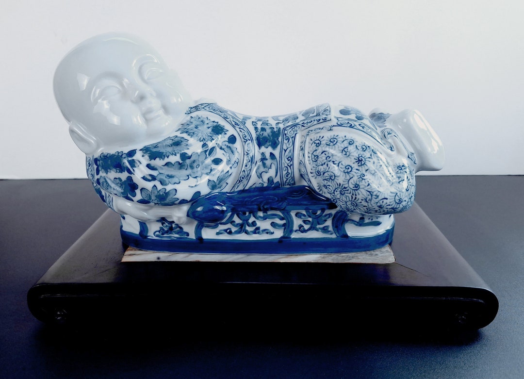 Chinese Porcelain Pillow - Etsy