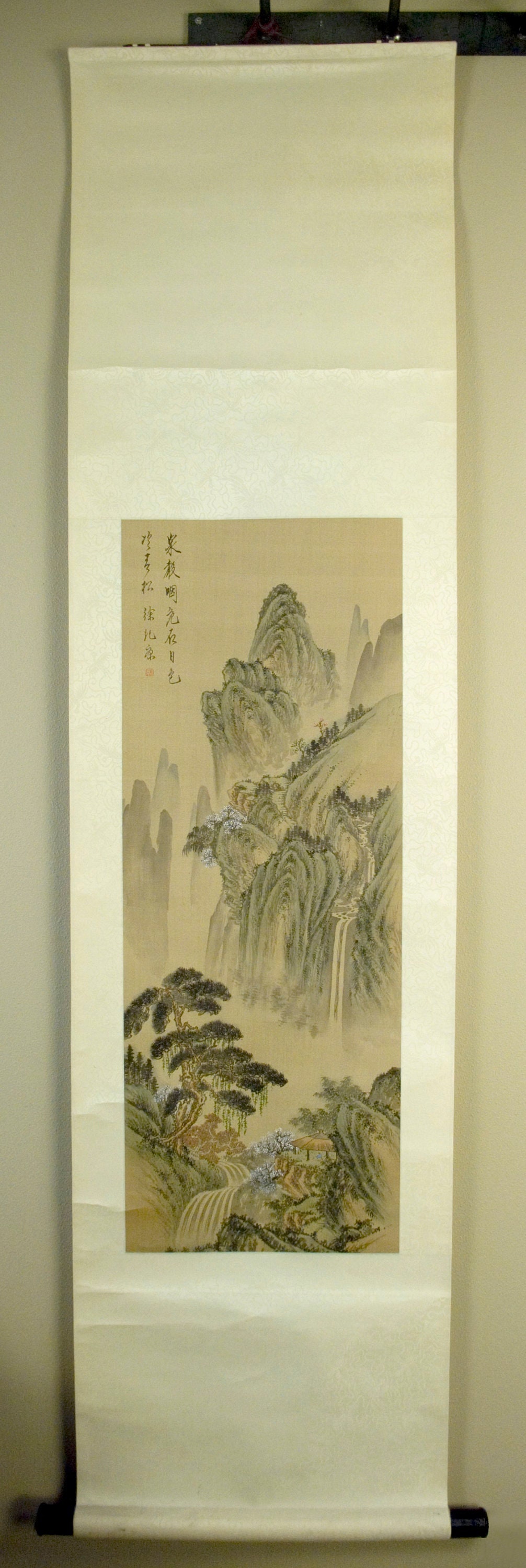 Chinese Landscape Scroll - Etsy