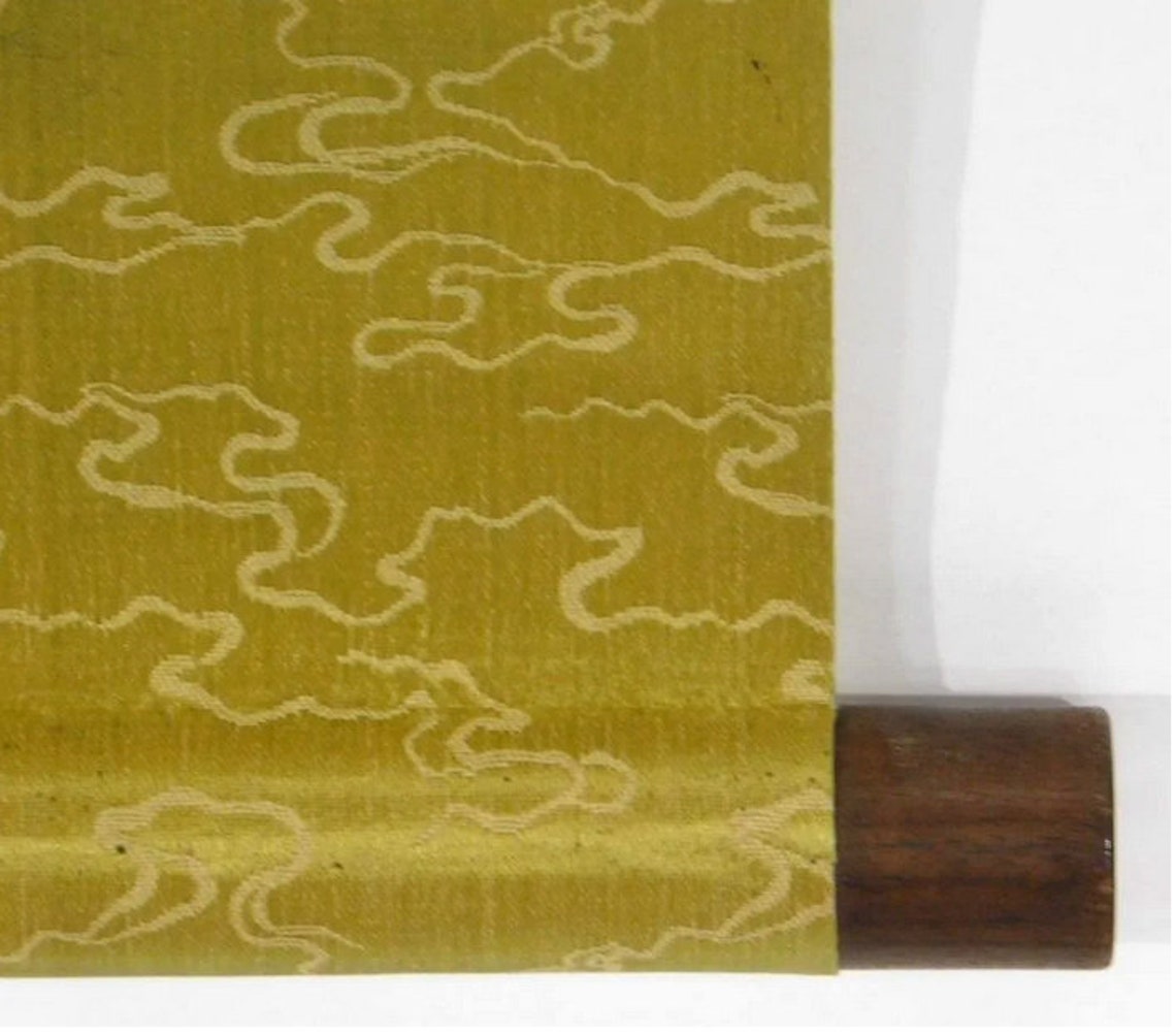 Japanese Gyosho Style Calligraphy Scroll - Etsy